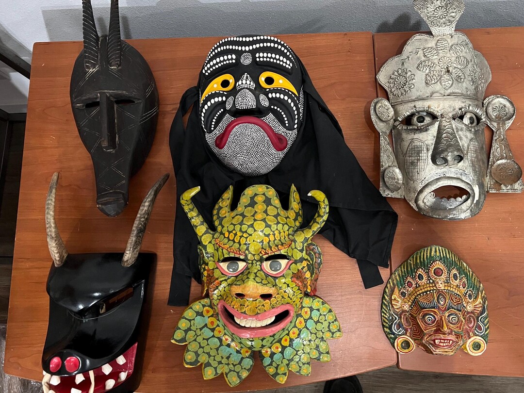 Indigenous Masks From Around the World - Etsy