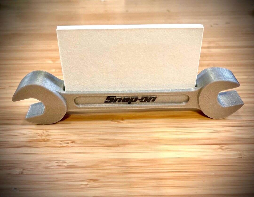 Snap on Tool Business Card Holder Wrench Desk Business Card Holder ...