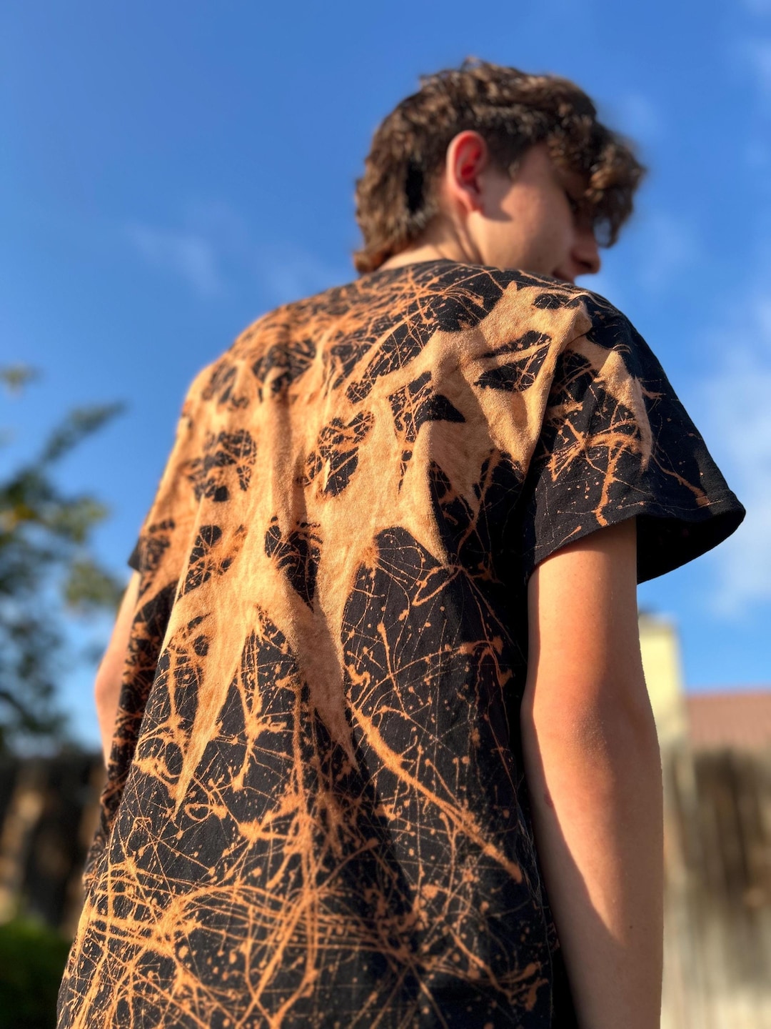 Custom Bleached Shirts - Etsy