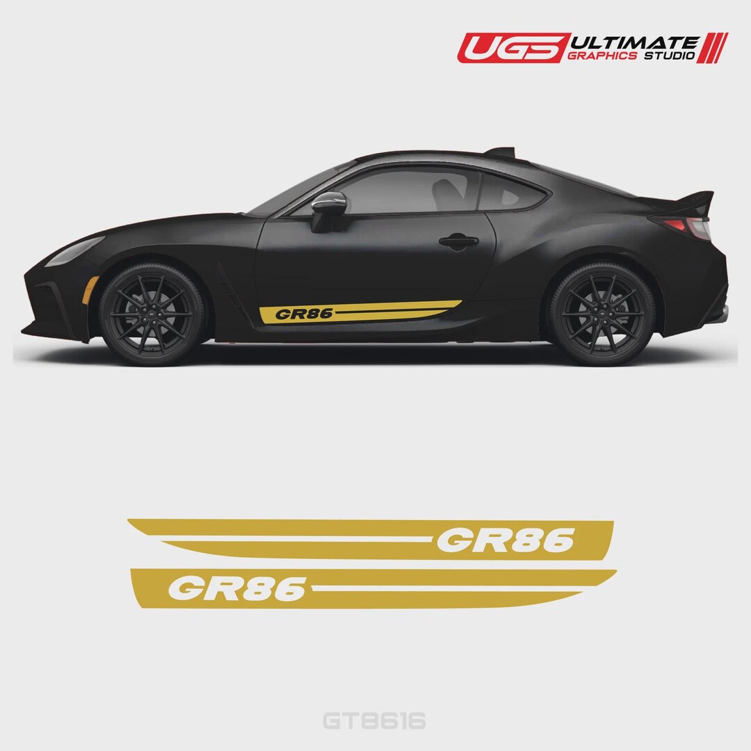 Custom GR86 Side Decal Stripe Kit - Etsy