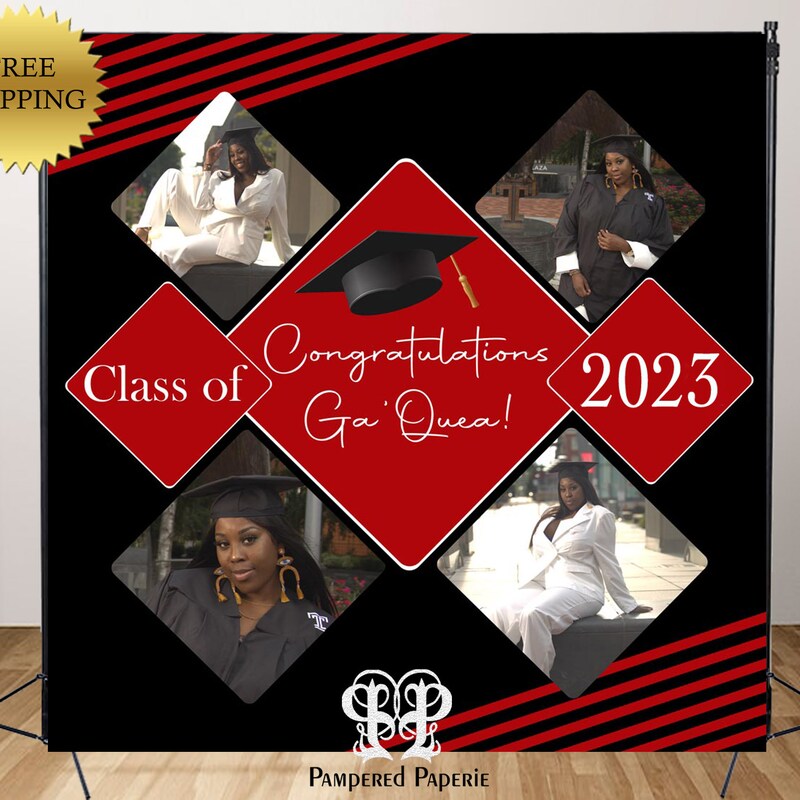 Graduation Backdrop - Etsy