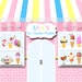 Ice Cream Backdrop Ice Cream Banner Party Backdrop FREE SHIPPING - Etsy