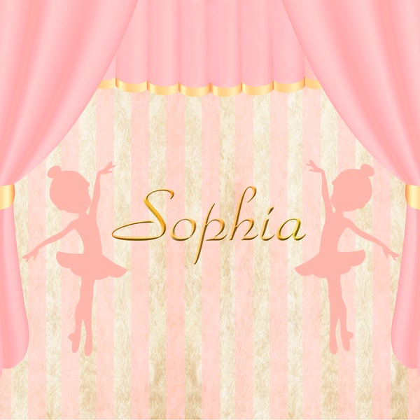 Ballet Backdrop - Etsy