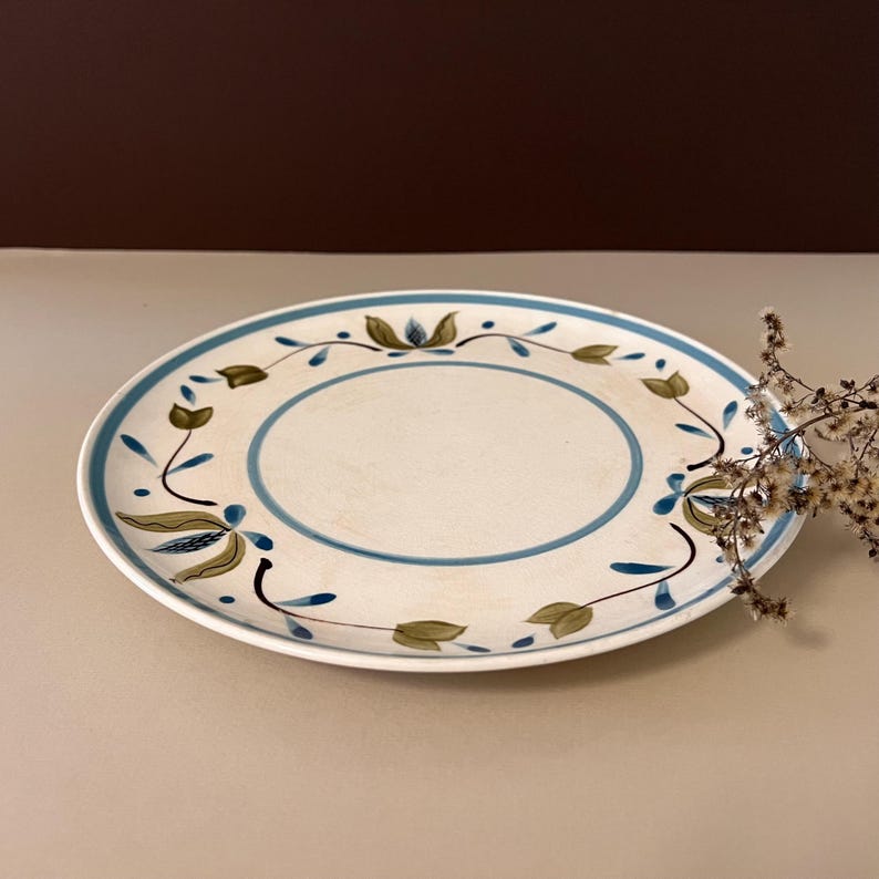 Vintage Majolica Crown Kasuga Japan Floral Ceramic Dinner Plate - Etsy