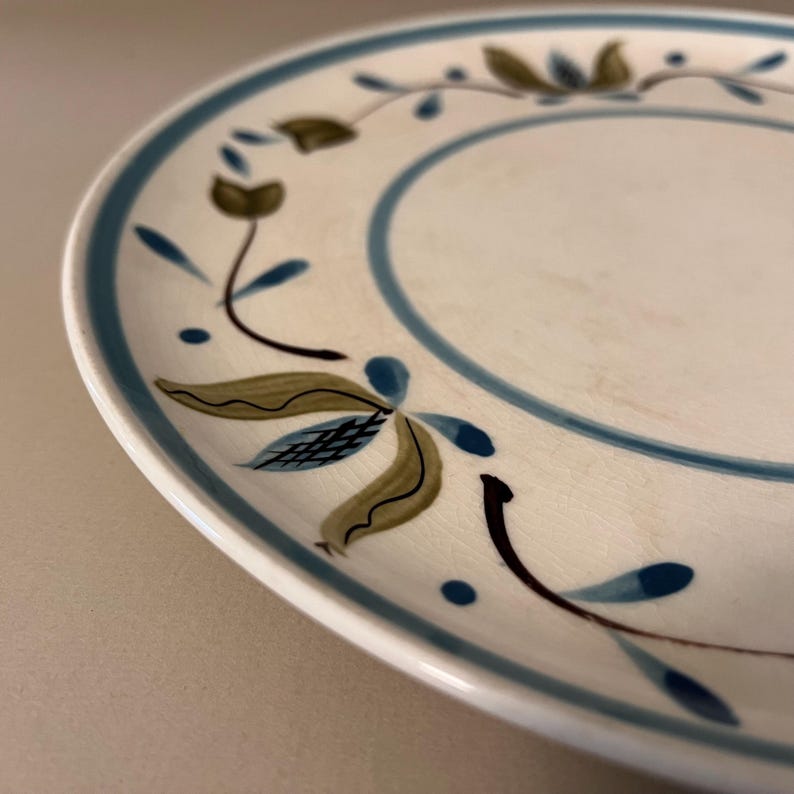 Vintage Majolica Crown Kasuga Japan Floral Ceramic Dinner Plate - Etsy