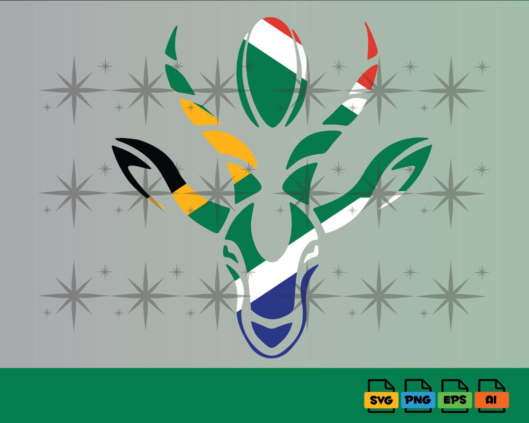 Springbok 2 SVG and PNG Files - Etsy