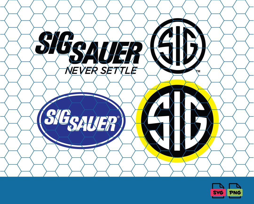 SIG SVG and PNG Files - Etsy