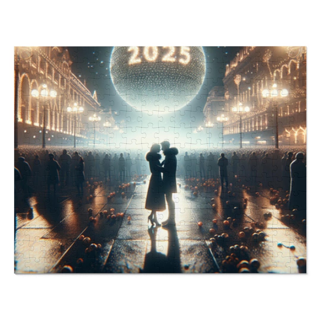 Jigsaw Puzzle: New Year 2025 Puzzle, Fun Activity Gift, Holiday ...