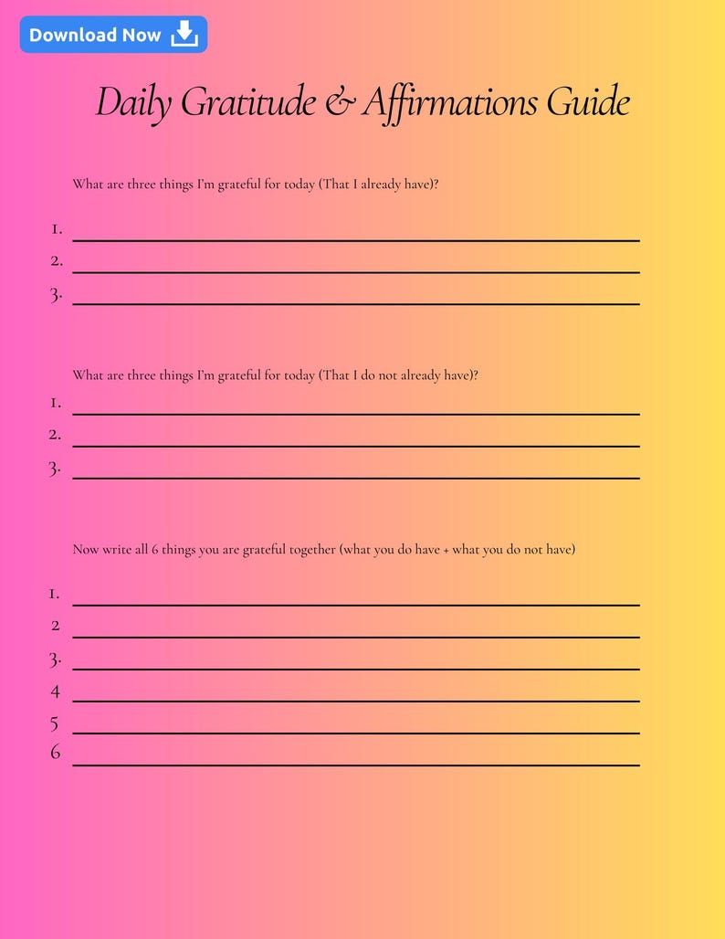 369 Manifestation Journal PDF Printable | Law of Attraction Daily ...