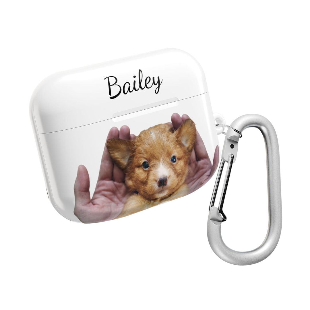 Custom Pet Photo AirPod Case, Personalized Dog Lover Gift - Etsy