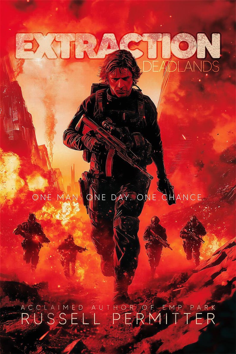 Extraction | PREMADE Book Cover | Budget Book Covers | Thriller ...
