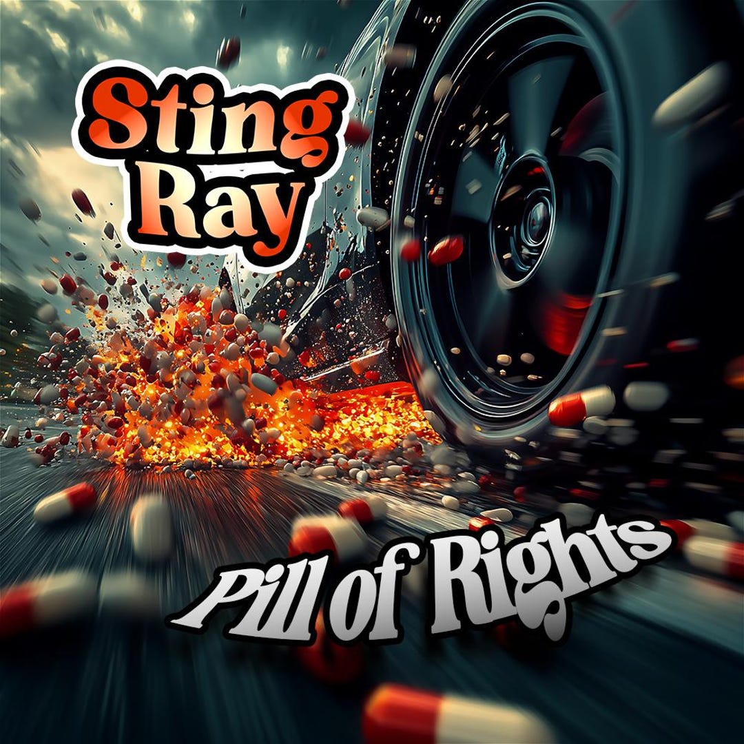STINGRAY | PRE-MADE Album Cover | Budget Album Covers | Rock Music - Etsy