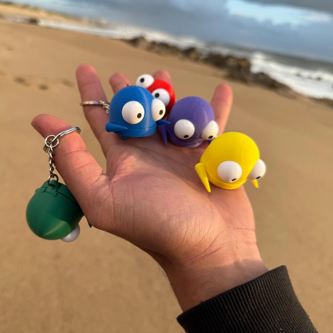 Repo Robot Keychain or Standalone Figurine – Fidget Toy With Moveable ...