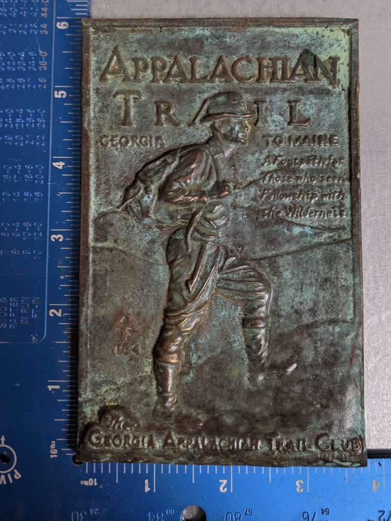 Appalachian Trail AT Springer Mountain Summit Terminus Sign - Etsy