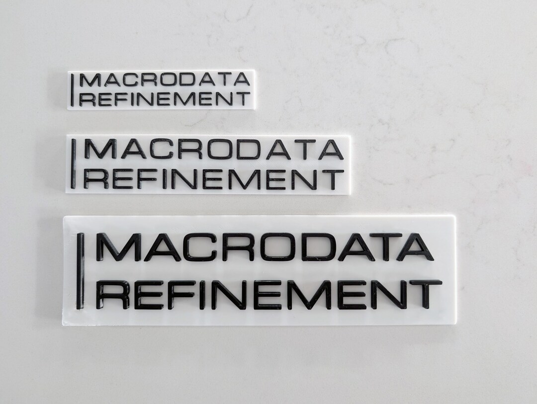 Severance Macrodata Refinement MDR Department Lumon Door Sign Appletv ...