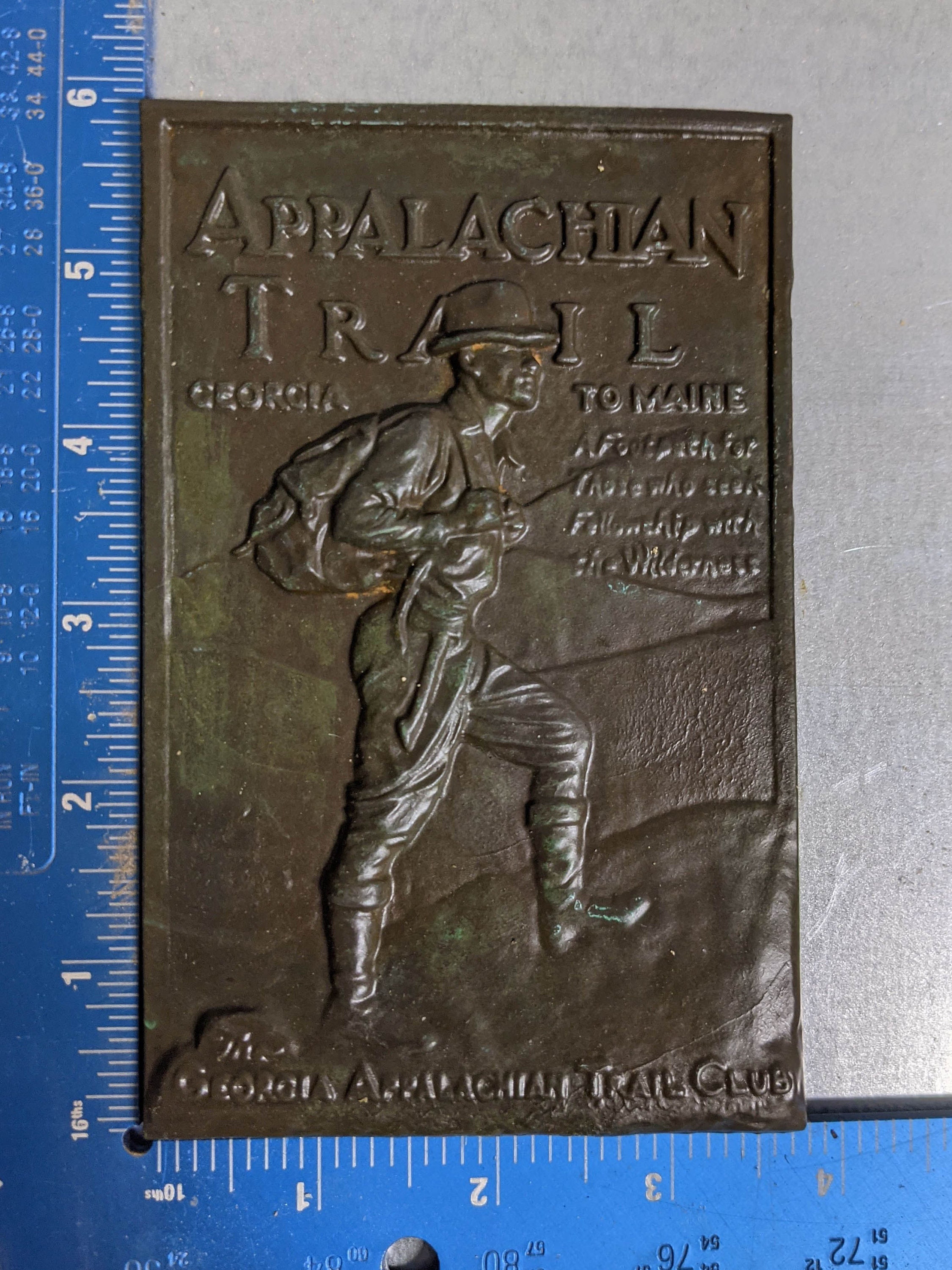 Appalachian Trail AT Springer Mountain Summit Terminus Sign Ornament ...