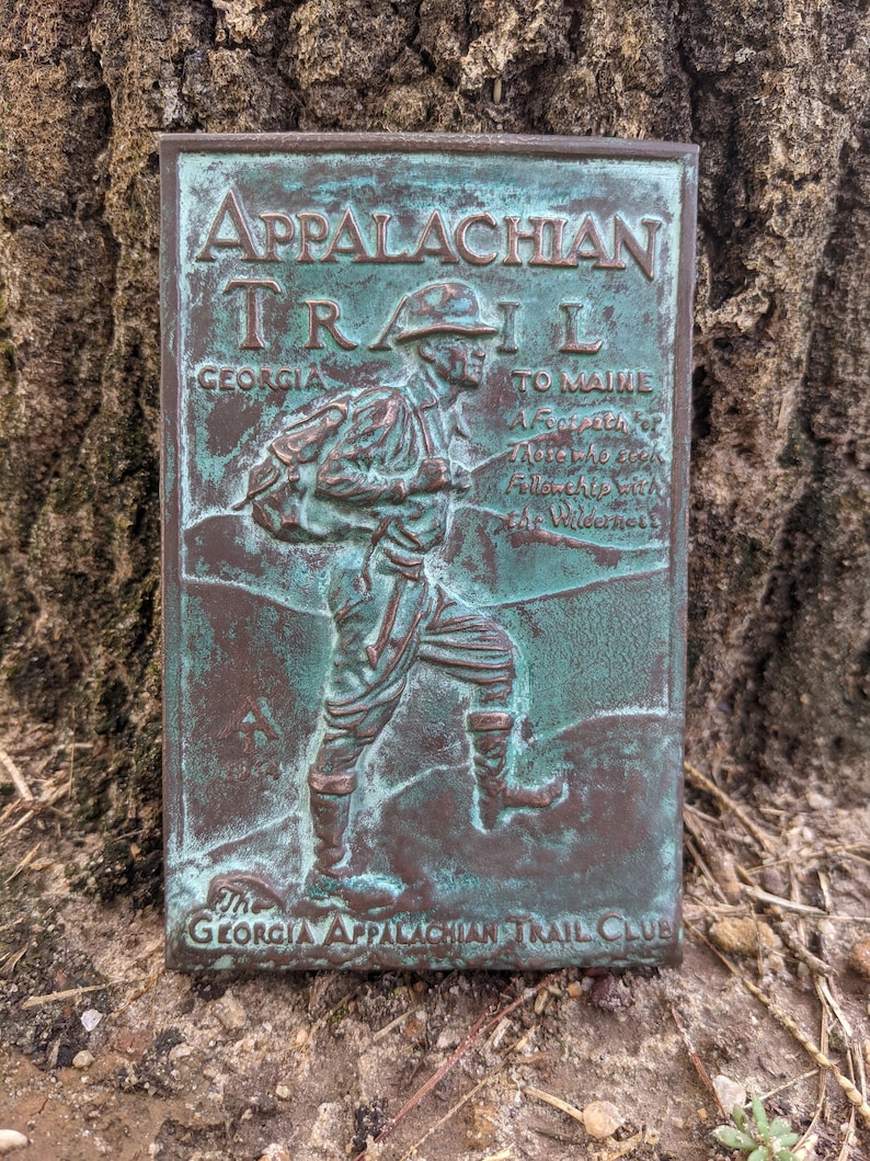 Appalachian Trail AT Springer Mountain Summit Terminus Sign - Etsy
