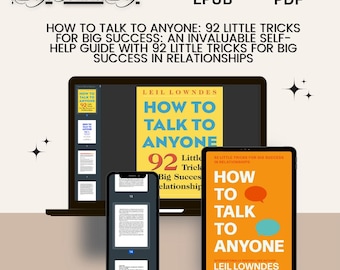 How to Talk to Anyone: 92 Little Tricks for Big Success in Relationships - Etsy UK