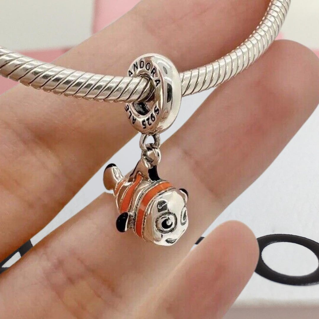 Finding Nemo Dangle Charm, 925 Sterling Silver, Charm for Bracelet ...