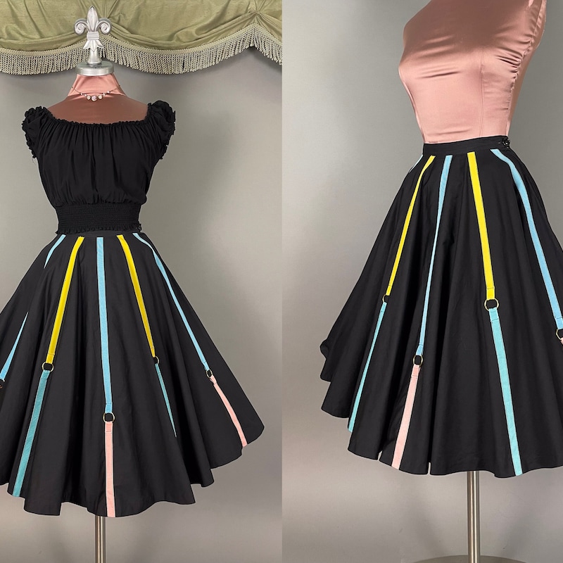 Full Circle Skirt 50s Xs - Etsy