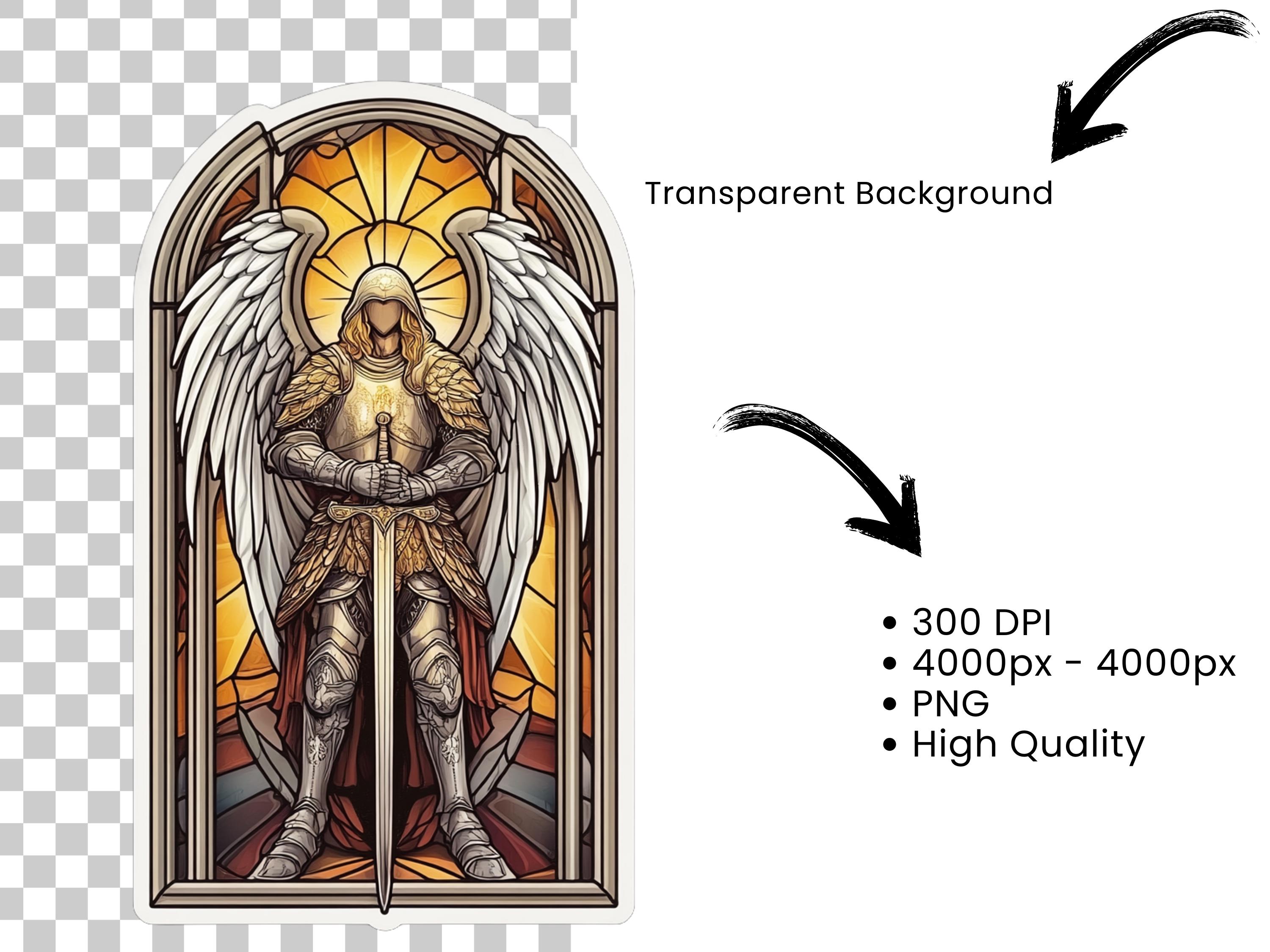 Gothic Window Stickers Clipart Bundle – Gothic Architecture, Glass ...