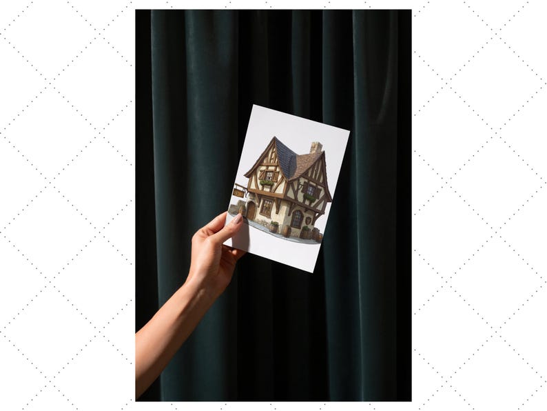 Medieval Life Watercolor Clipart Bundle – Medieval Buildings ...