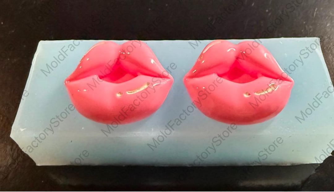 Girls Mold, Lips Mold Cake Mold, Silicone Rubber Mold Size: 1.11" by 0. ...