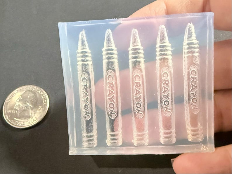 Crayón Mold, Cake Modl, Silicone Rubber Molds, Silicone Rubber Mold ...