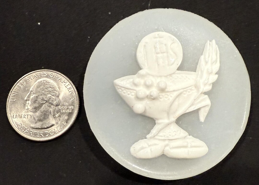 Religious First Comunion Silicon Mold Food Safe Fondant, Crafts Resin ...