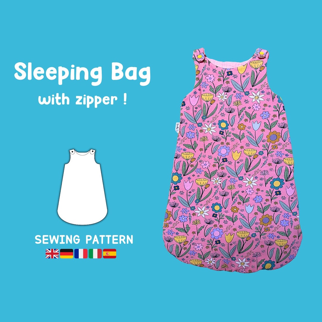 Sleeping Bag Sewing Pattern PDF Sleeping Bag Sewing Instructions for ...
