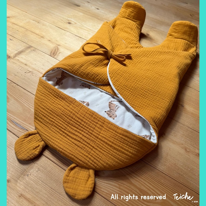 Baby Wrap Blanket Sewing Pattern PDF Swaddle Blanket Sewing ...