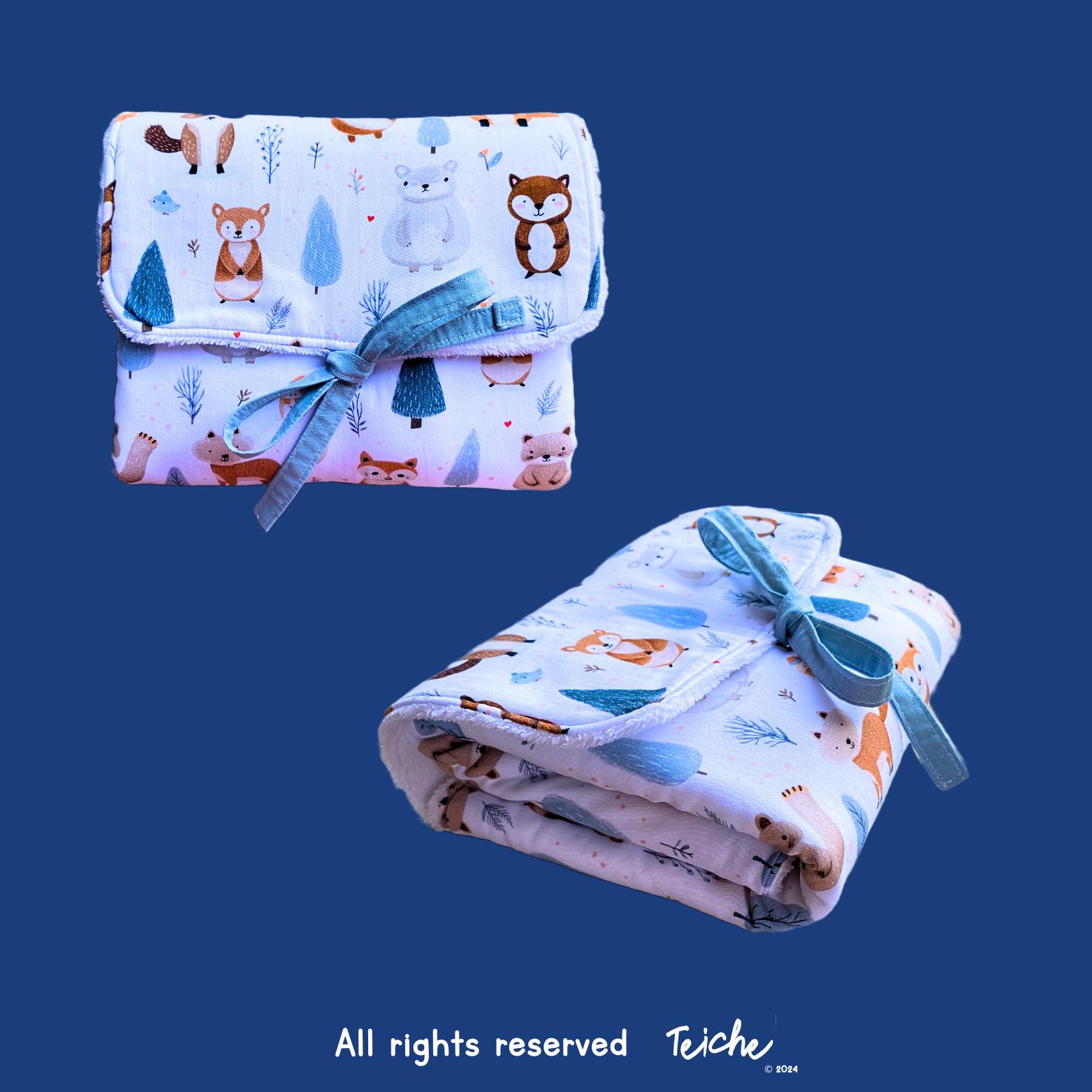 Portable Diaper Changing Mat Sewing Pattern Baby Changing Pad PDF ...