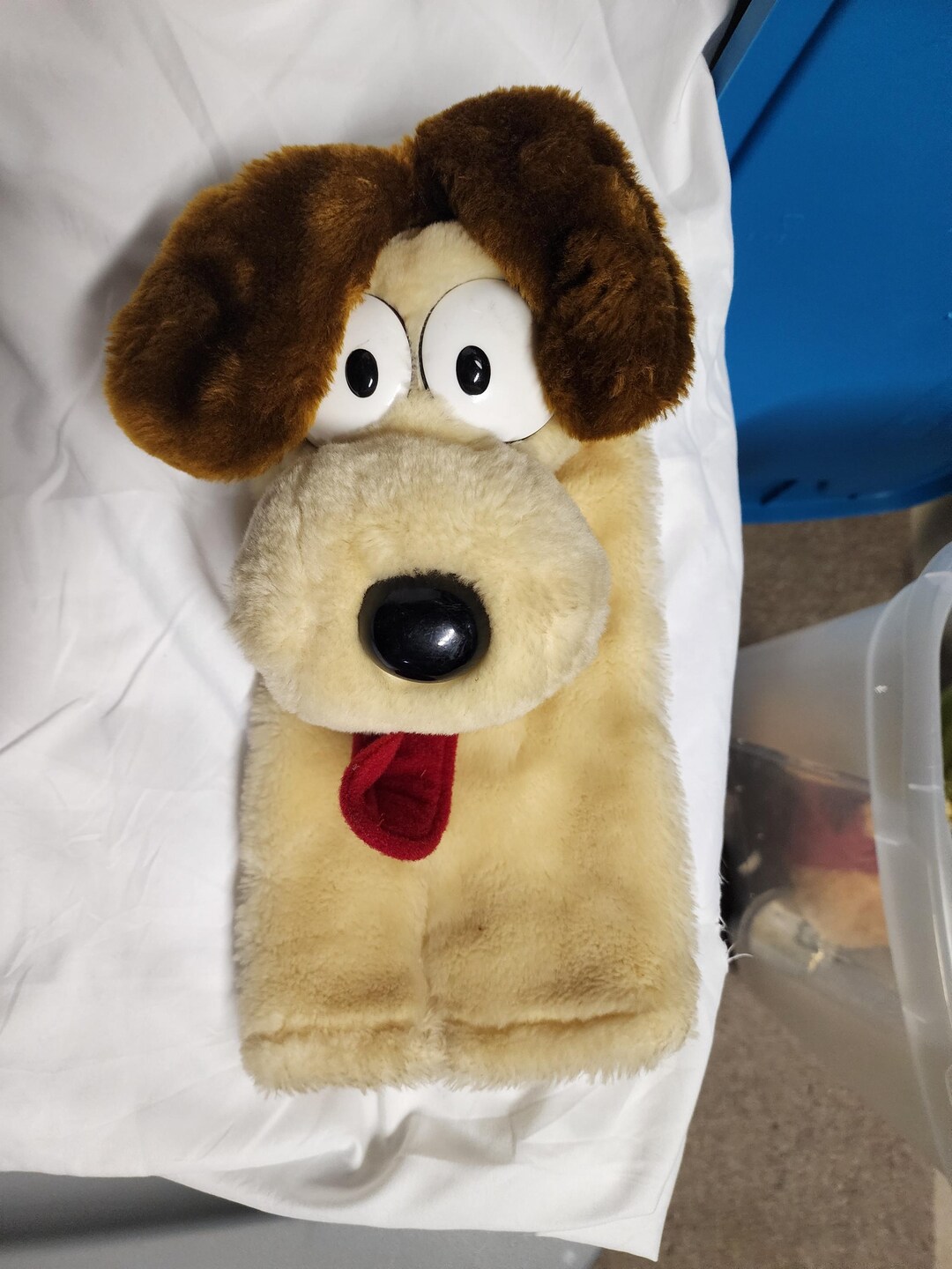 1983 Odie Plush Hand Puppet or Gold Head Cover - Etsy