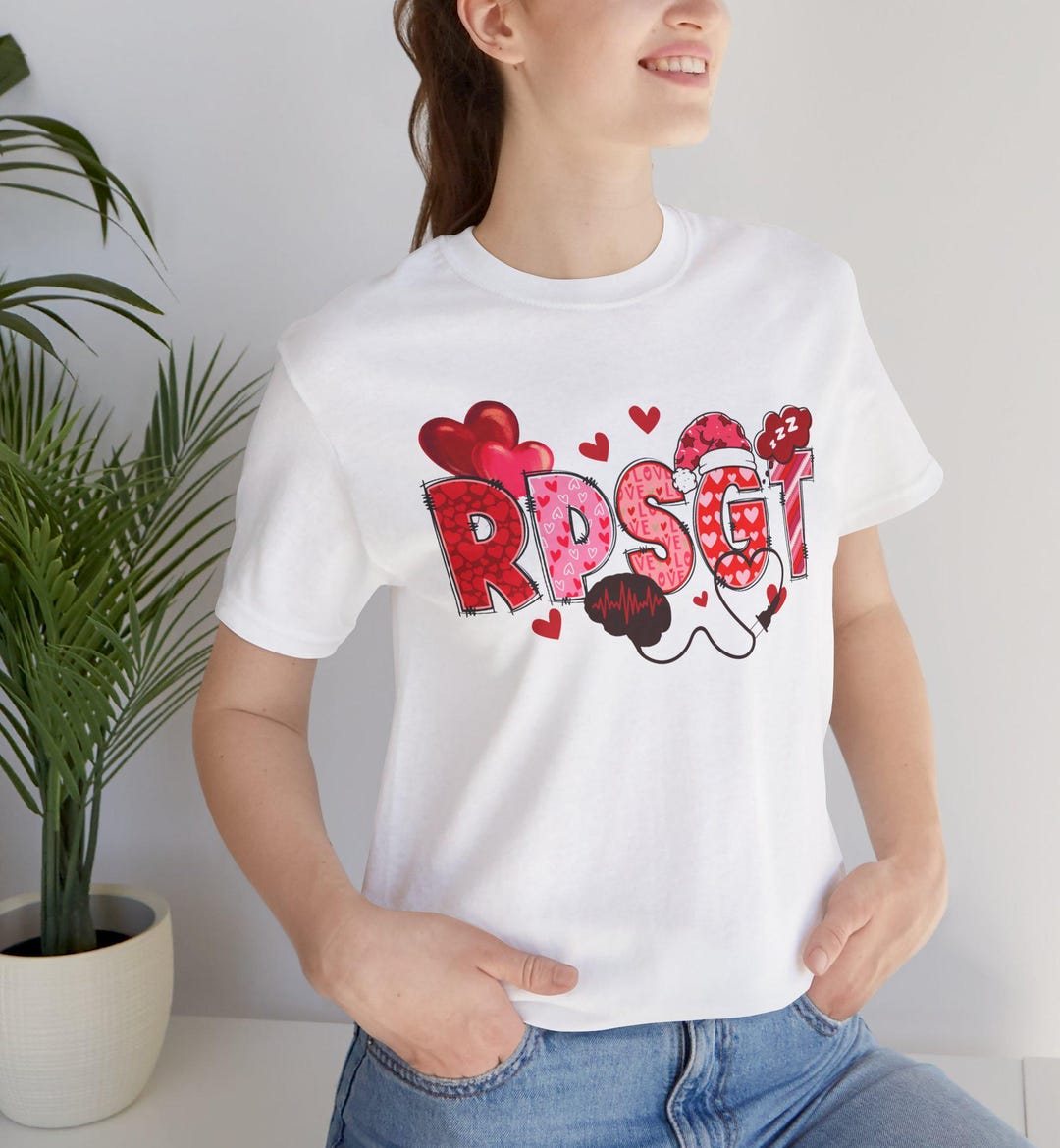 Registered Sleep Tech Valentine's Day Shirt, Valentine's Day Shirt ...