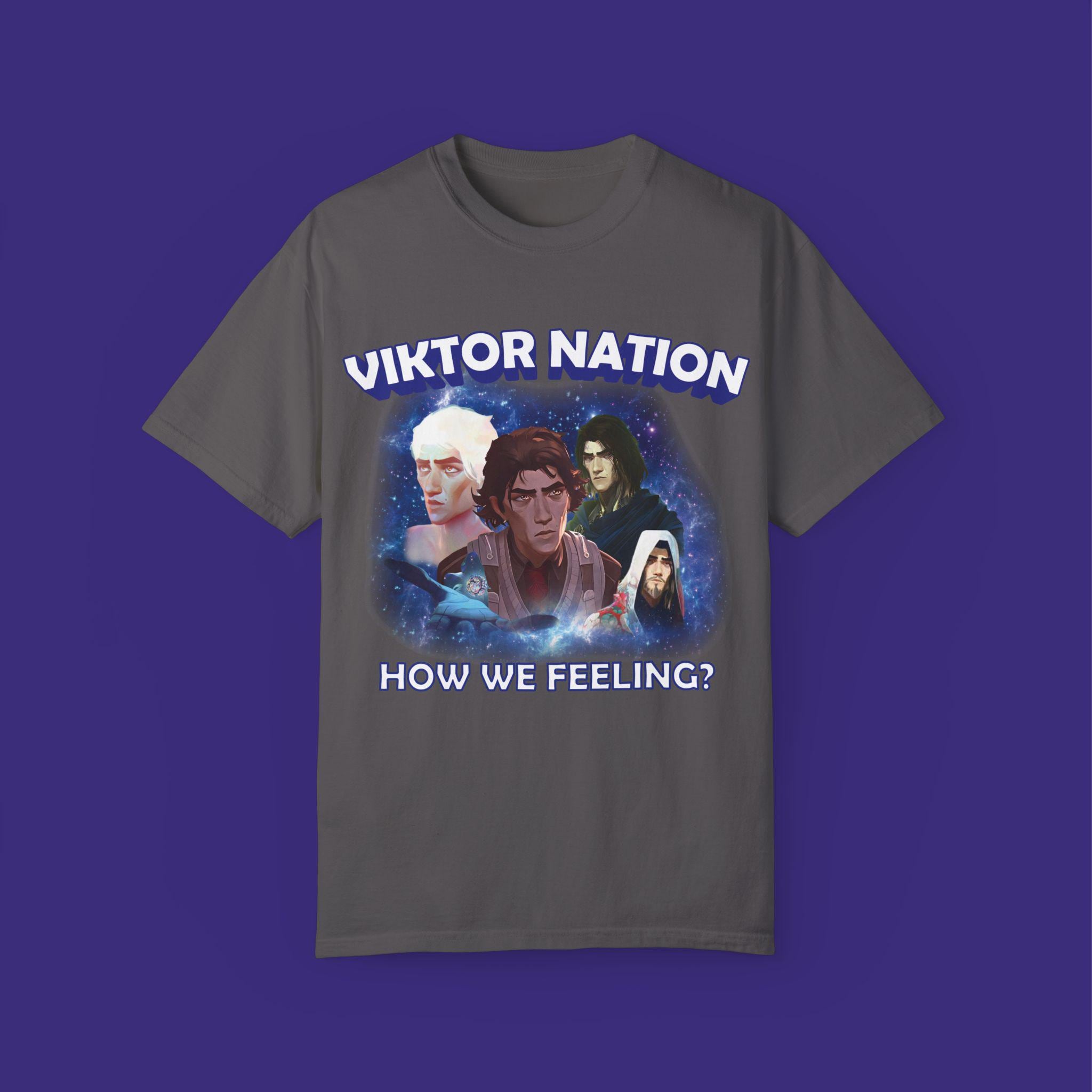 Viktor Nation How We Feeling T-shirt Arcane Viktor Arcane Shirt Pop ...