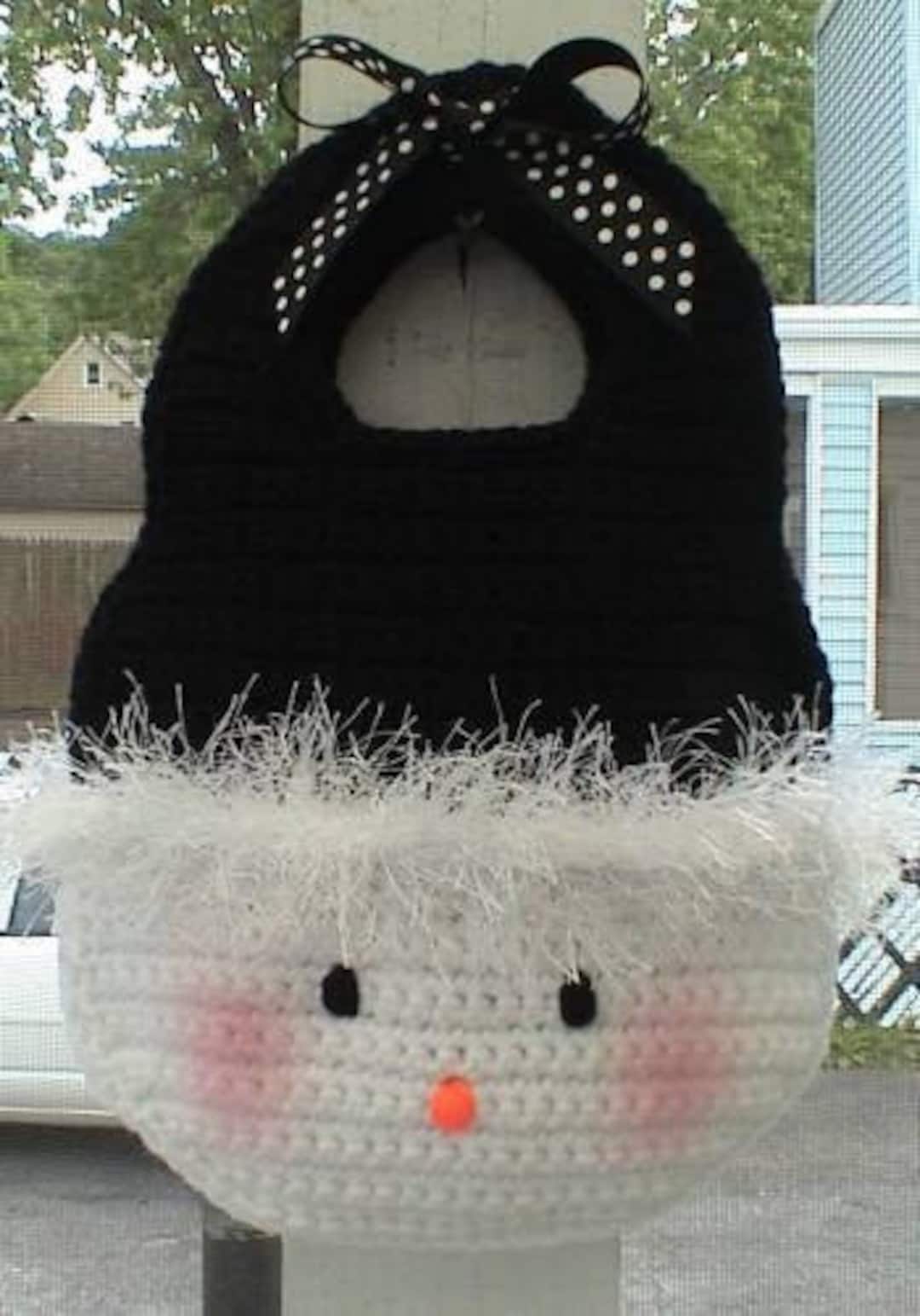 Easy CROCHET PATTERN Beginner Snowman Purse Snowy Purse - Etsy