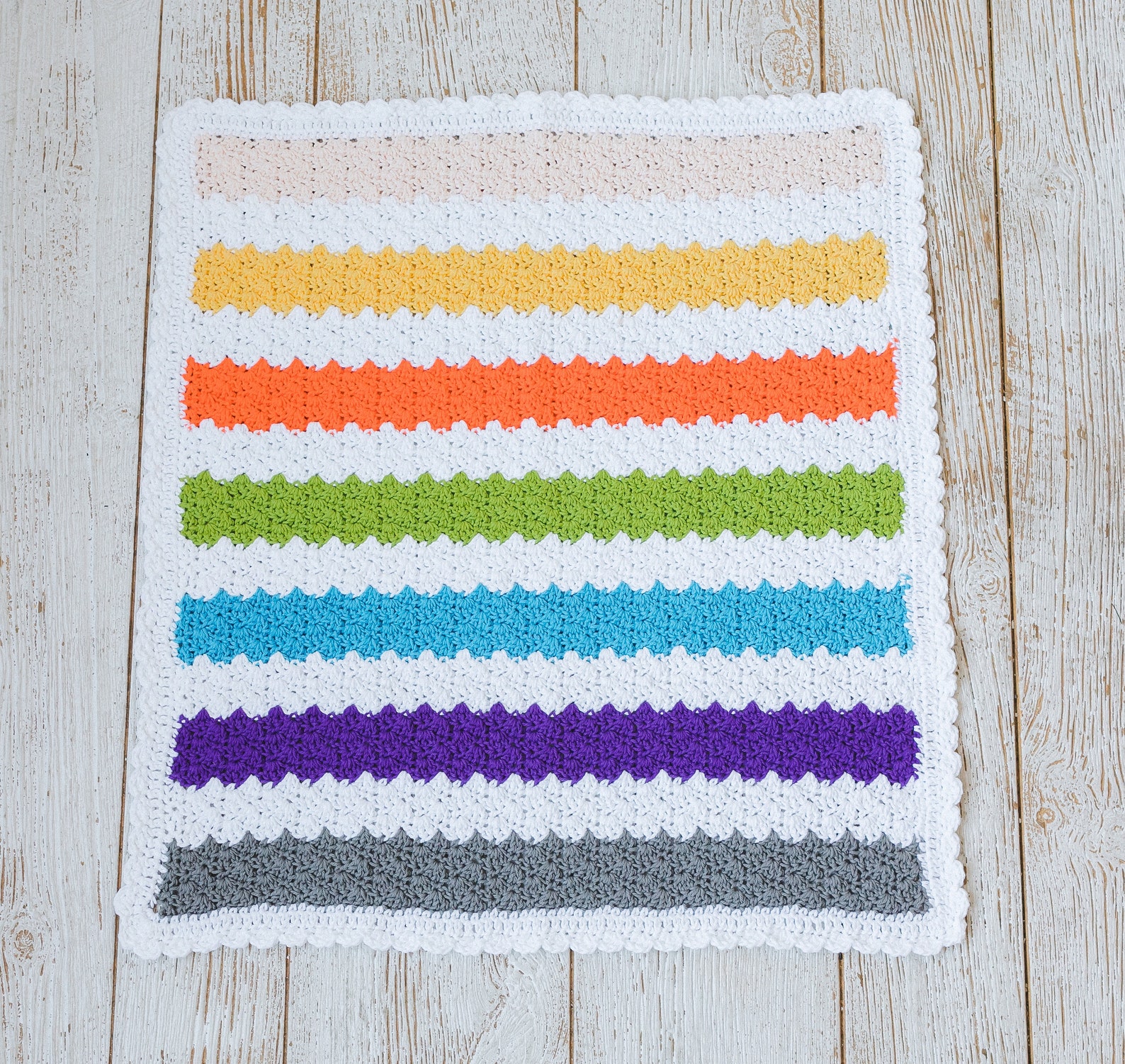 Beginner EASY CROCHET Blanket Pattern for Beginners Crochet - Etsy