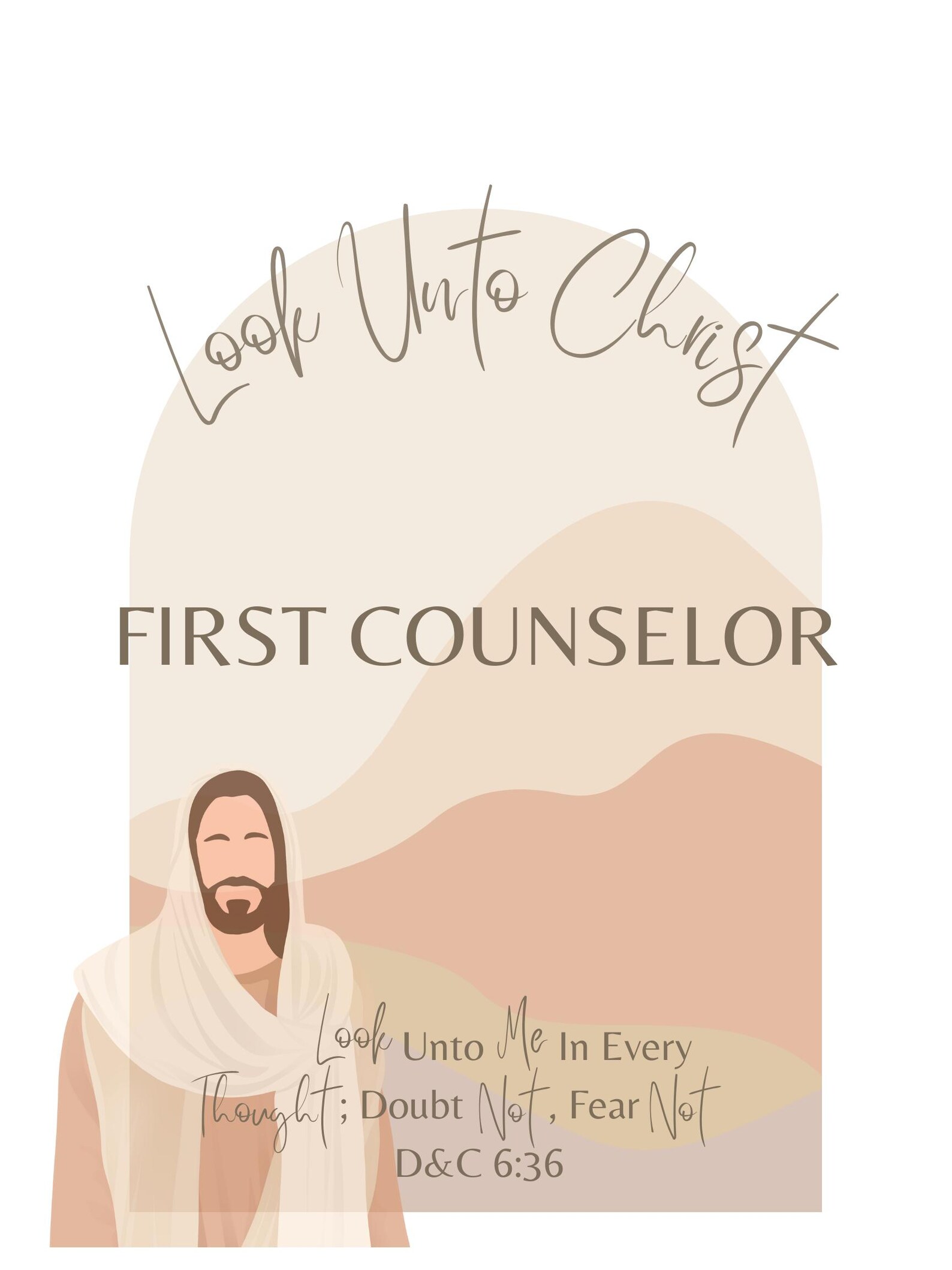 Look Unto Christ 2025 Binder Covers - Etsy