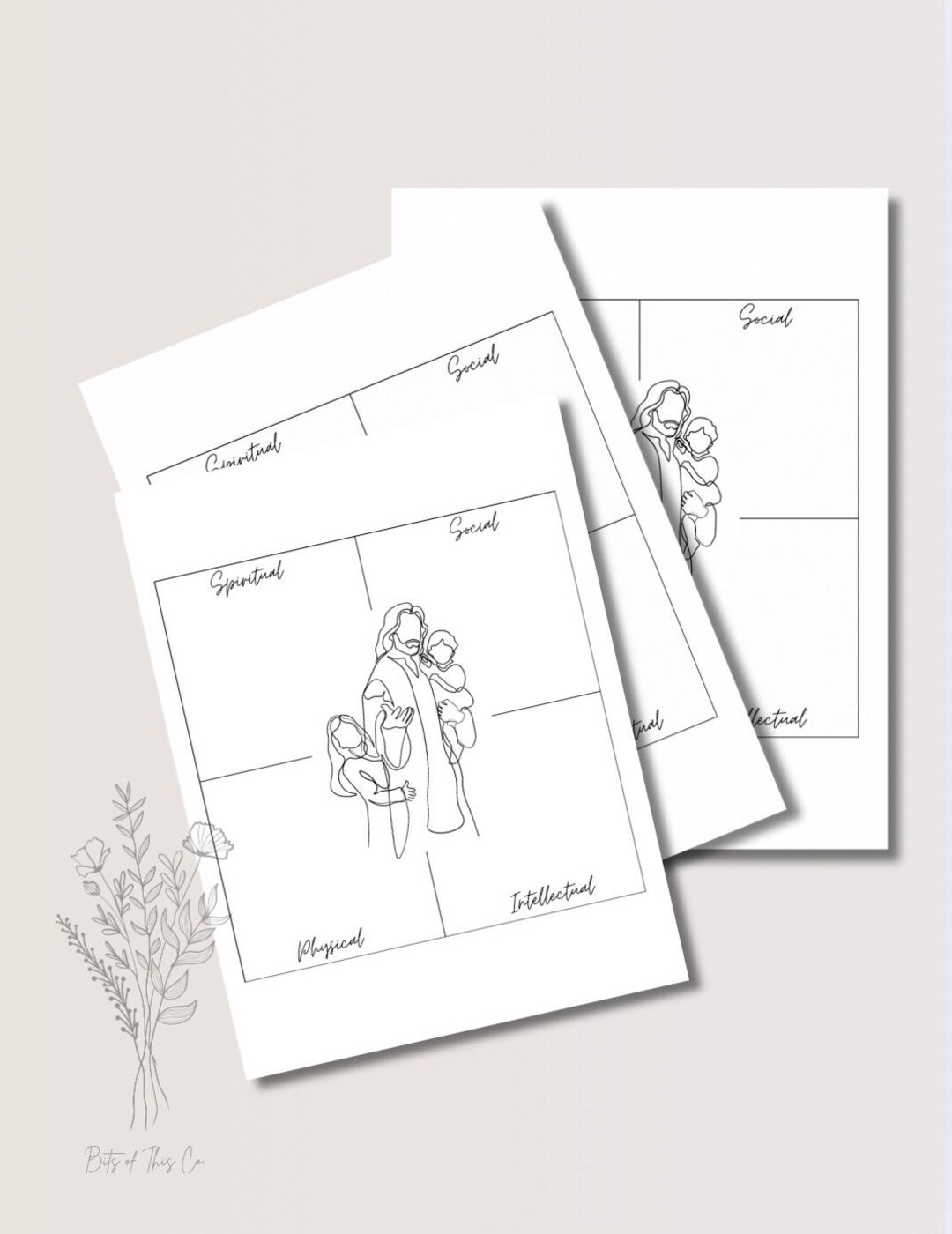 Instant Download Digital Print- Goal Planning-simplistic and Modern - Etsy