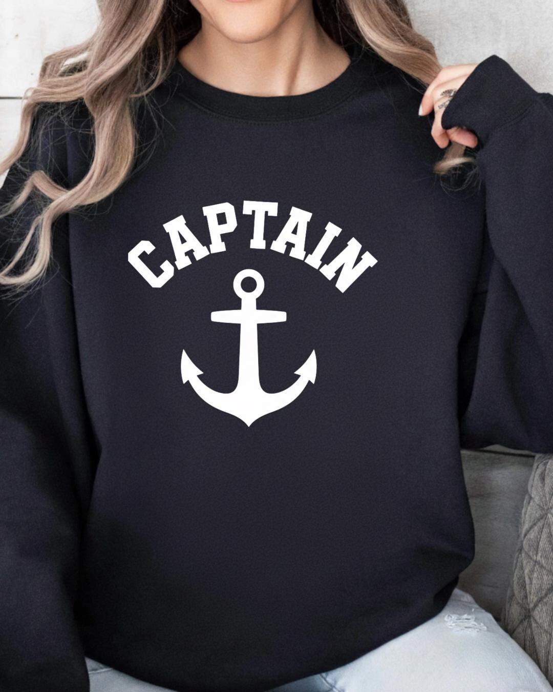 Captain Anchor PNG, Nautical Sublimation Design, Sea Captain Digital ...