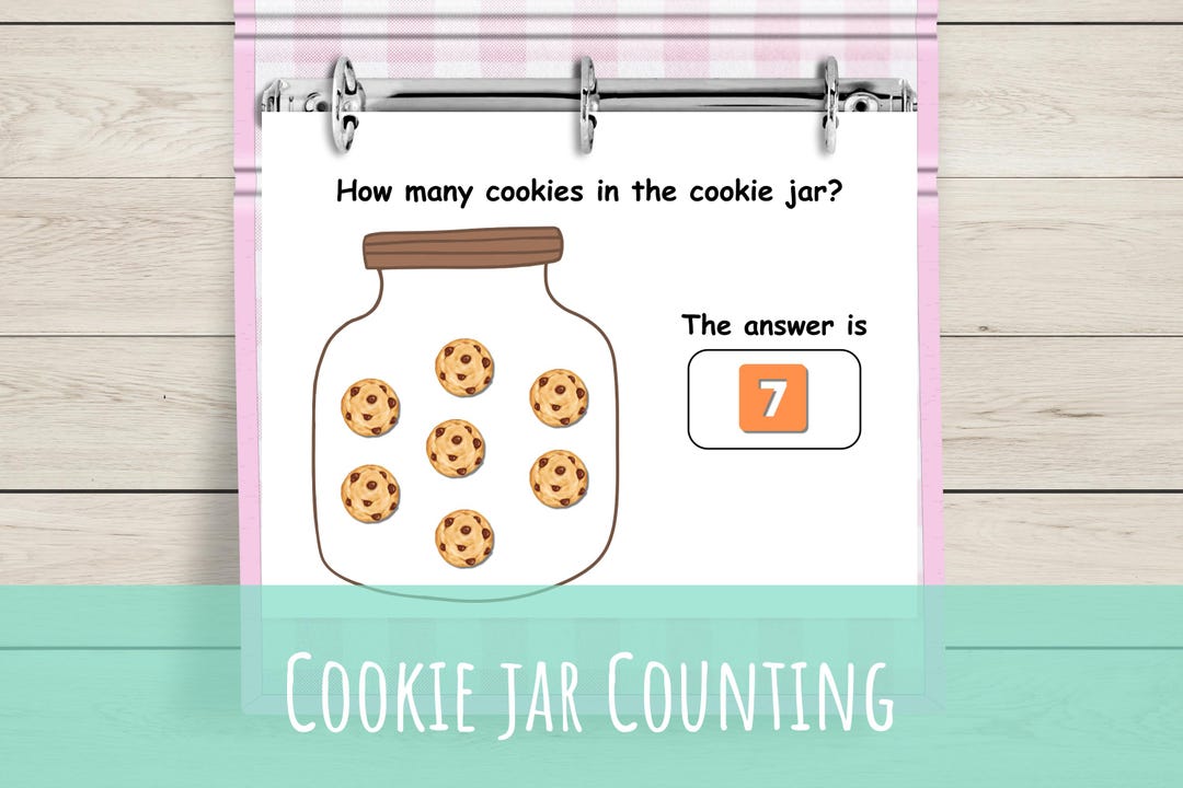 Cookie Jar Counting, Number 1-20 Counting, Homeschool, Prek Learning ...