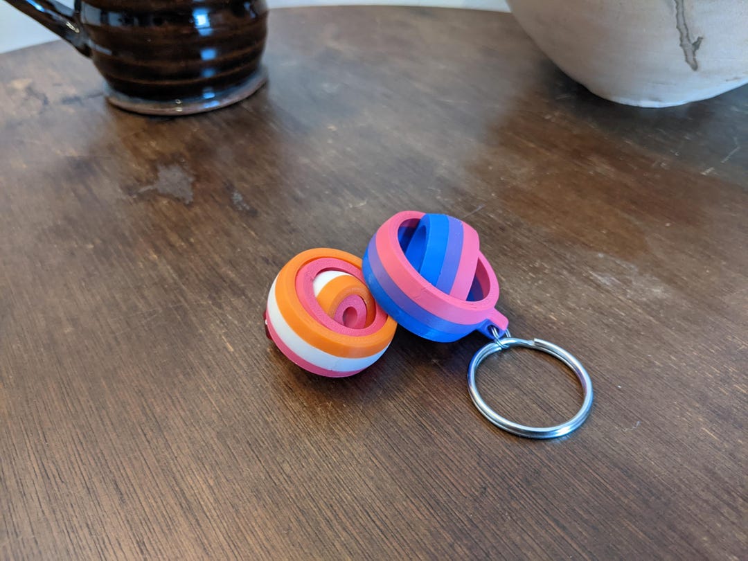 LGBTQ Fidget Rings - Etsy