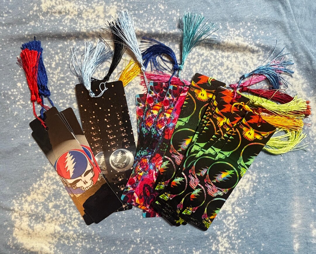 Grateful Dead Bookmark | Dead and Company | Dead&co | Bookmark ...