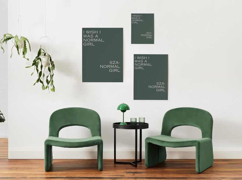16 Sza Poster Print | SOS Deluxe Lana Album Poster | Music Poster ...