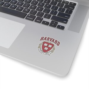 Harvard Ivy League Sticker, College Merchandise, Laptop Stickers ...