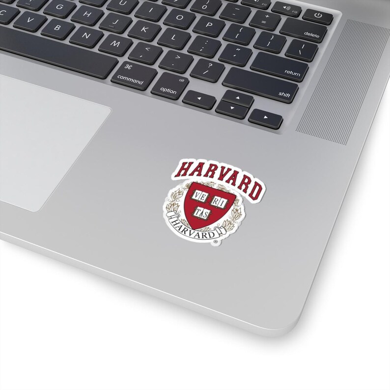 Harvard Ivy League Sticker, College Merchandise, Laptop Stickers ...