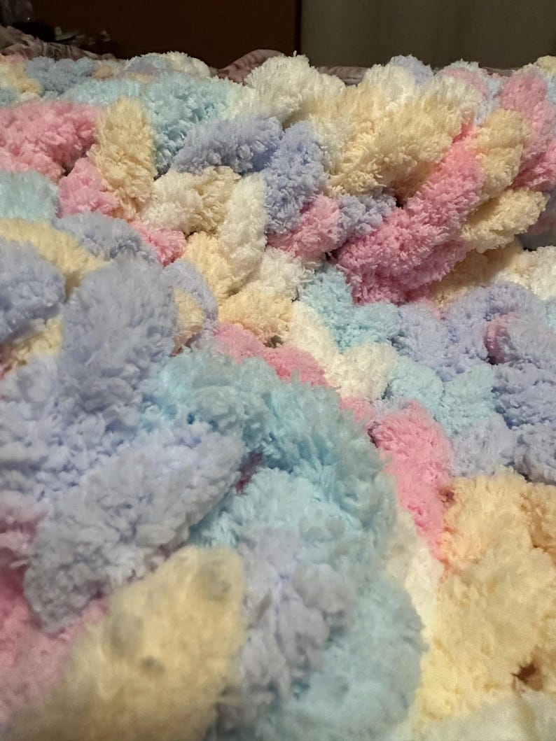 Cozy Chunky Knit Blankets - Etsy