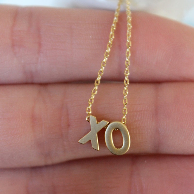 Xo Necklace - Etsy