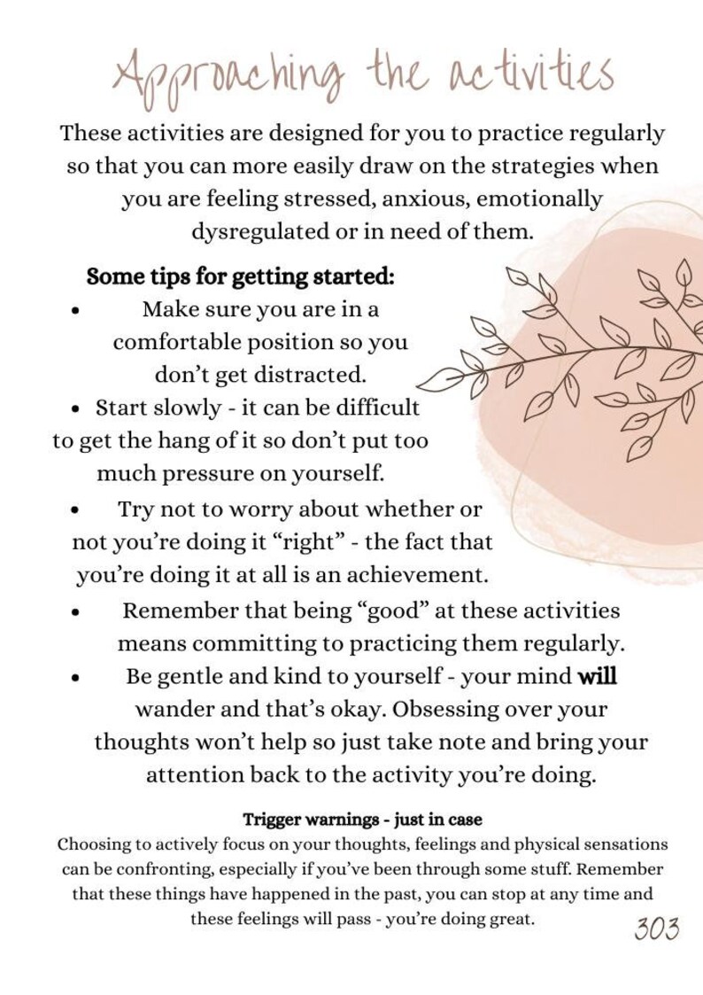 Mindfulness, Grounding & Visualisation Exercises (step by Step ...