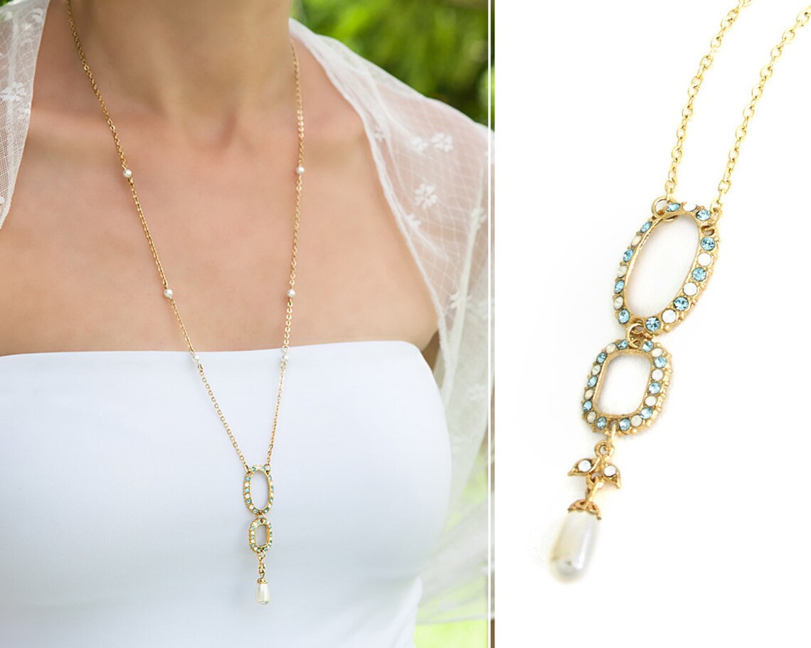 Long Gold Pendant Necklace Long Pendant Long Necklace - Etsy
